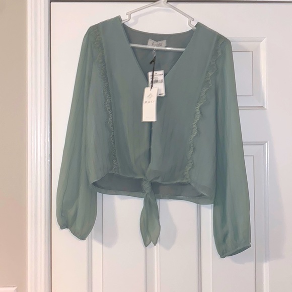 Wayf | Tops | Wayf Nordstrom Light Weight Blouse | Poshmark
